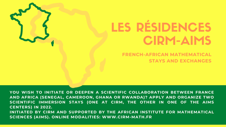 OLD Propose an event - CIRM - CENTRE INTERNATIONAL DE RENCONTRES ...