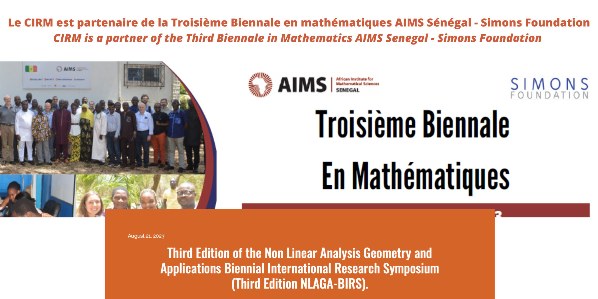 Home - CIRM - CENTRE INTERNATIONAL DE RENCONTRES MATHÉMATIQUES